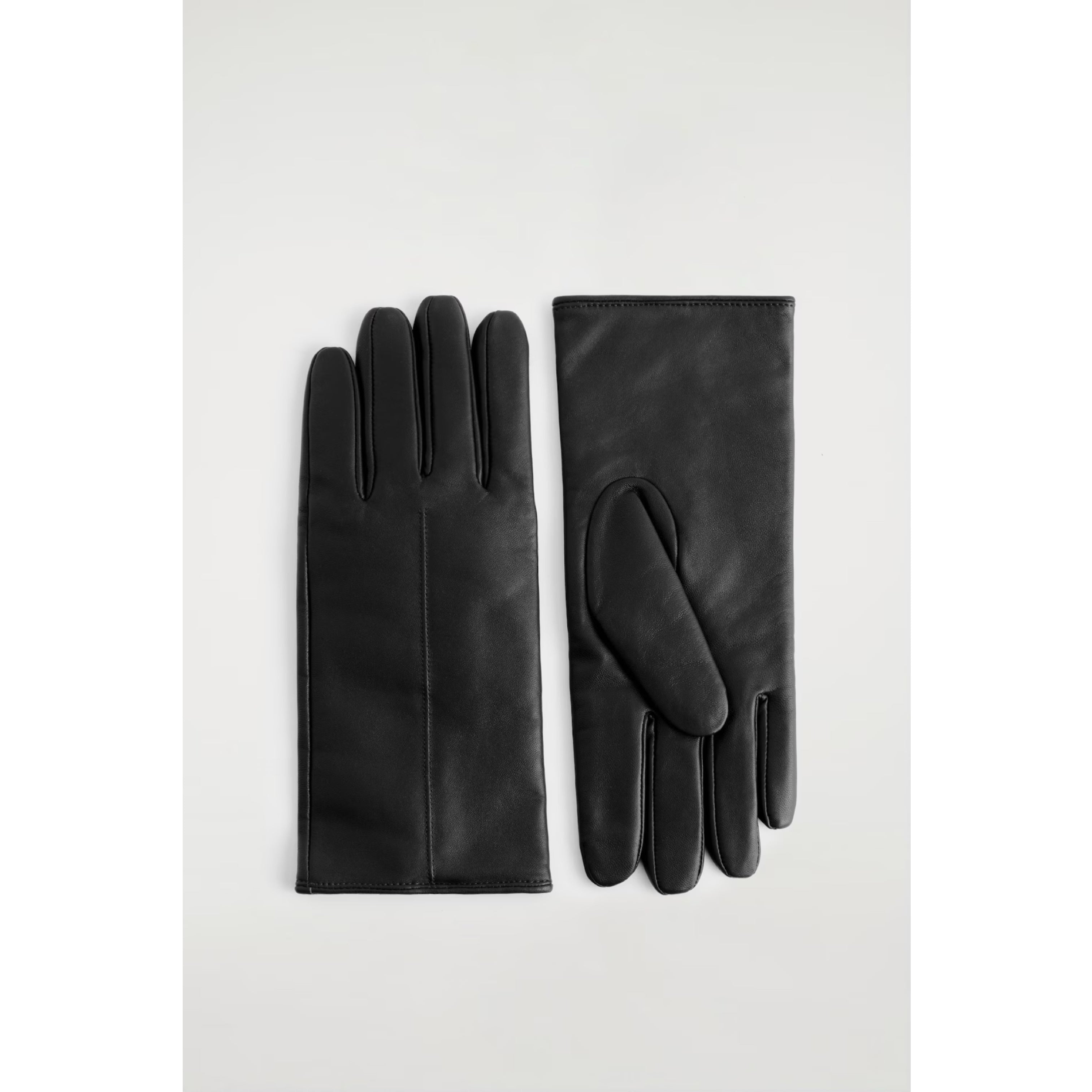 COS Black Leather Gloves – Amy's Finery